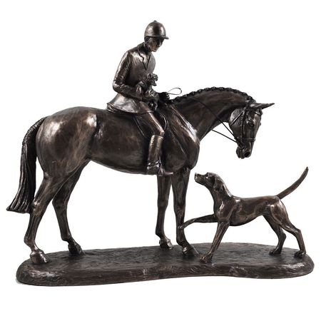 Buy Country Companions Cold Cast Bronze Sculpture only £154.99