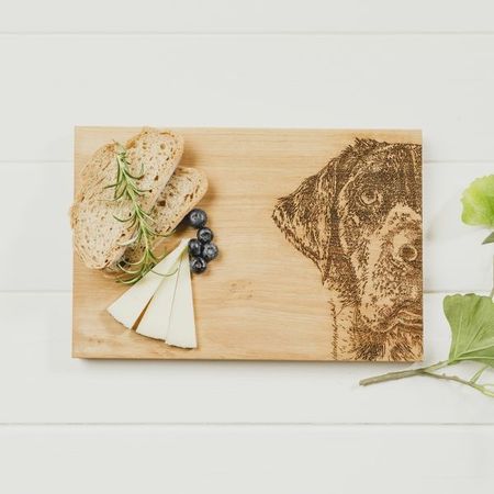 Buy Selbrae House Labrador Oak Serving Board only £34.50