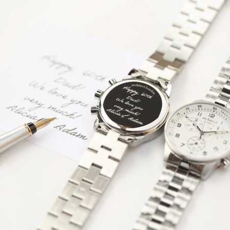 Buy Architect Endeavour Watch – Swiss Made, Handwriting Engraving only ...