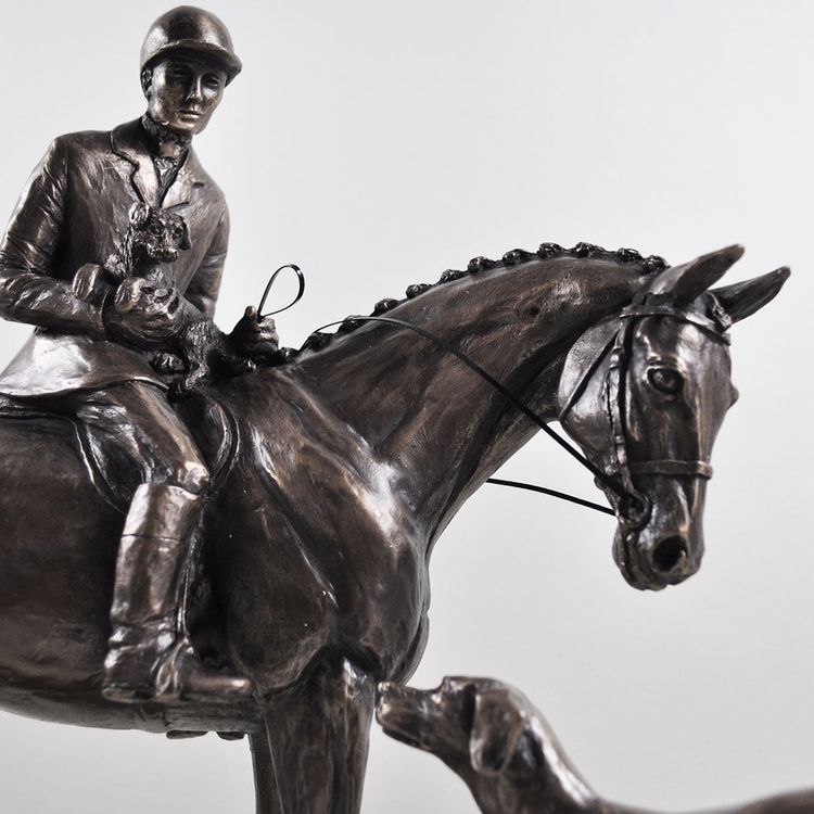 Buy Country Companions Cold Cast Bronze Sculpture only £154.99