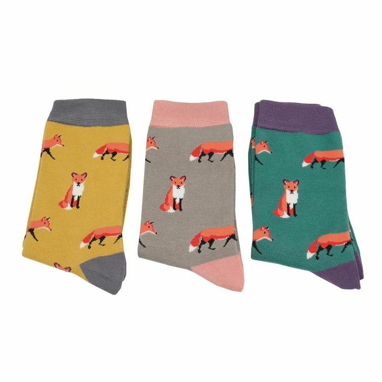 Buy Miss Sparrow Ladies Fox Socks Gift Box only £19.99