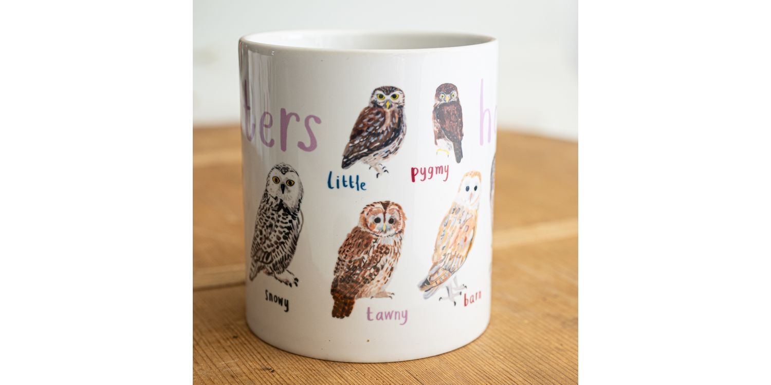 Buy Sarah Edmonds Hooters Ceramic Bird Mug only £12.99
