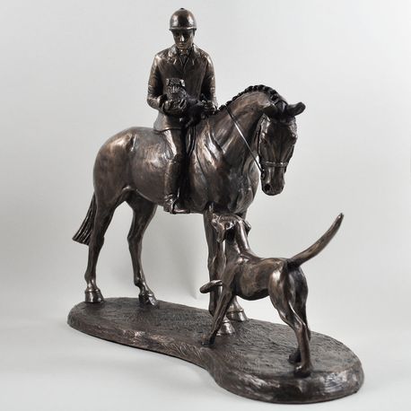Buy Country Companions Cold Cast Bronze Sculpture only £154.99